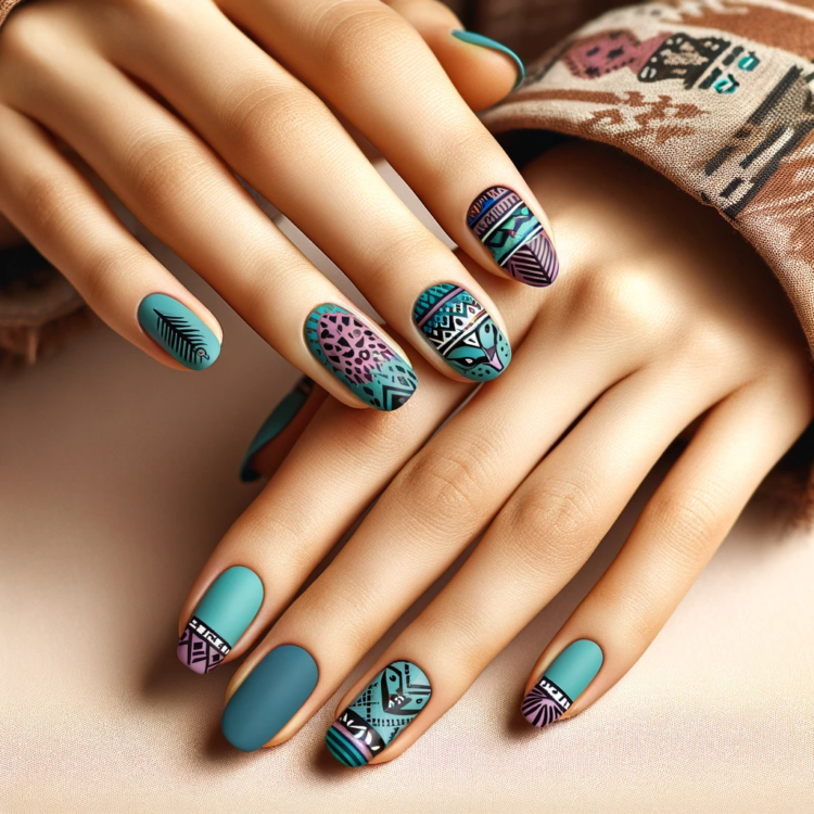 10 Authentic Aztec Nail Design Ideas for Inspiration