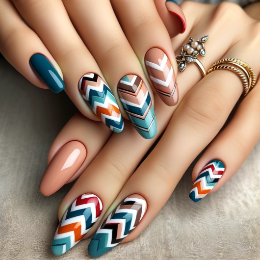 15 Superbowl Nail Designs to Unleash Your Football Team Spirit