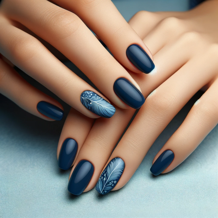 10 Trendy Blue Nail Design Ideas That are Simple to Recreate