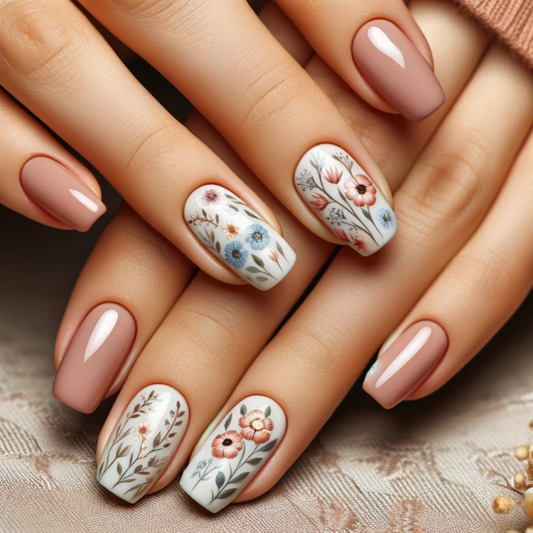 15 Multicolored Spring Nail Designs to Brighten Your Day