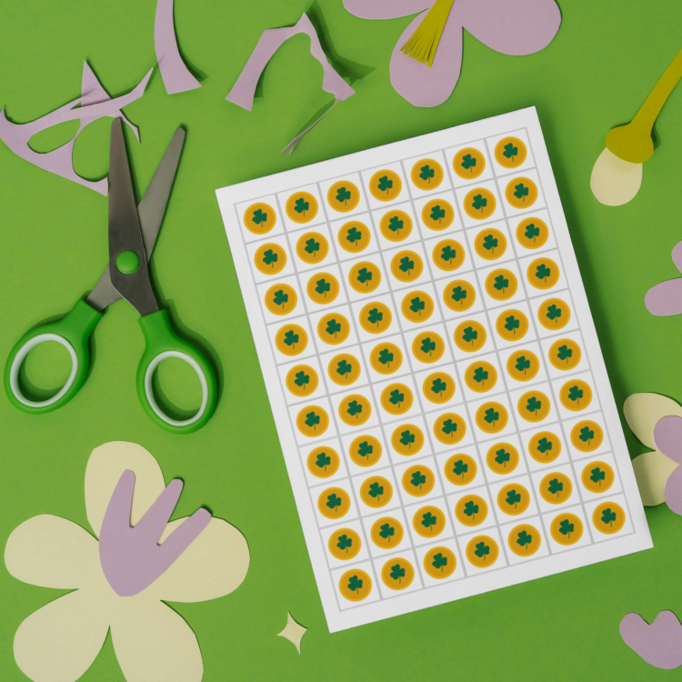 St. Patrick's Day Bingo Game for Green-Themed Holiday Fun