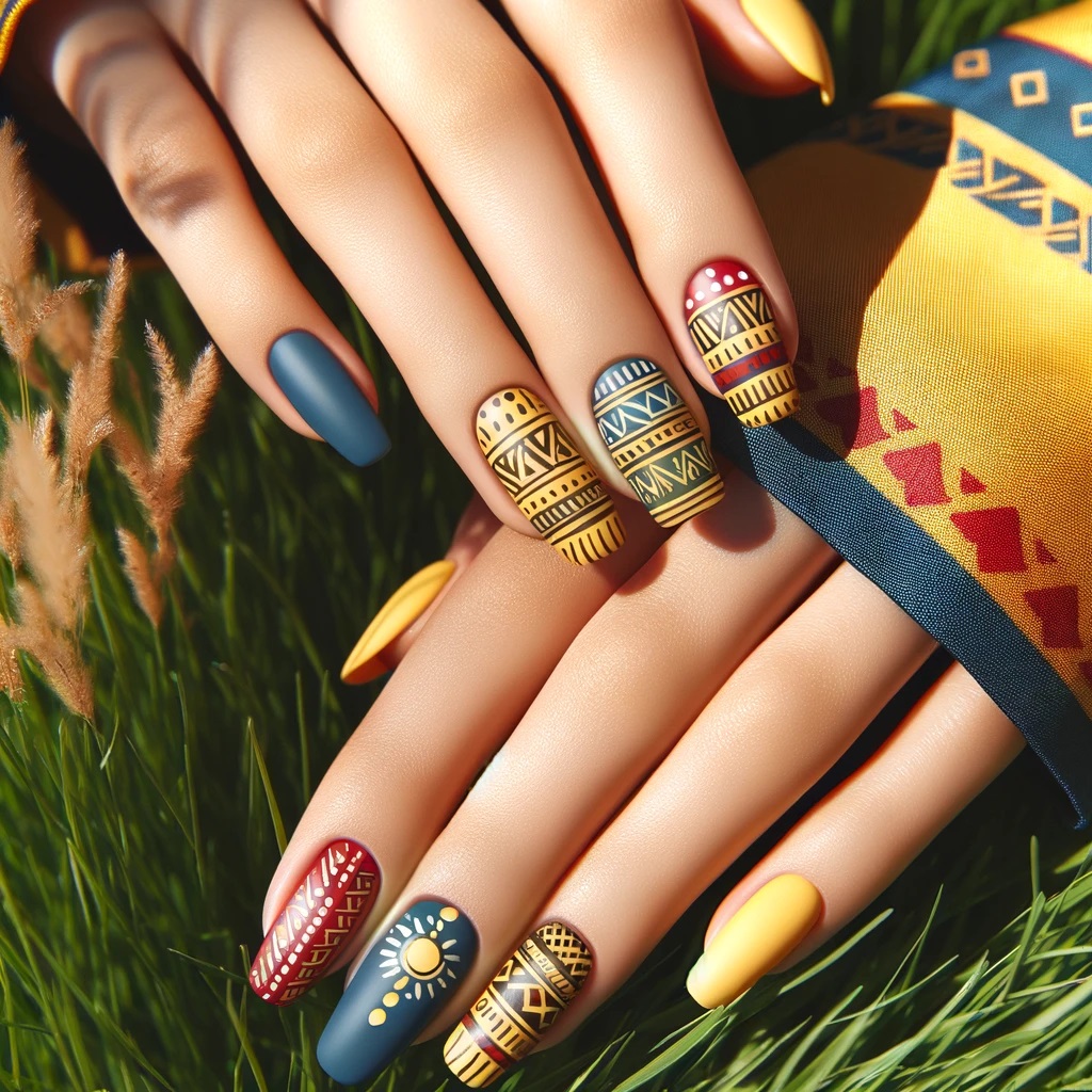 10 Stunning Nail Designs to Celebrate Juneteenth