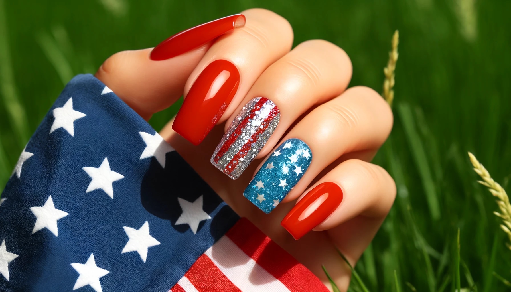 10 Stunning July 4th Nail Designs to Celebrate Independence Day